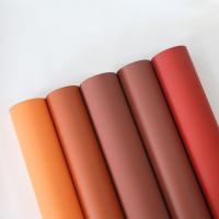 China Super Matte PVC Decorative Film Custom Color Soft Touch For Kitchen Doors for sale