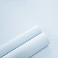 China Satin White PVC Membrane Foil In Roll For Kitchen Cabinet Doors for sale
