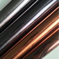 China Waterproof Self-Adhesive PVC Decorative Film For Interior Furniture for sale