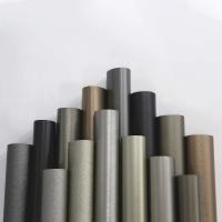 China Metallic Silver Color Self Adhesive PVC Film In Roll For Surface Decoration for sale