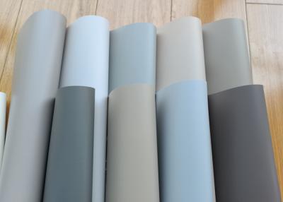 China Silky Smooth Solid Color PVC Decorative Film Roll For Membrane Press for sale