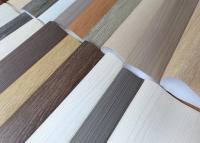China Teak Wood Grain PVC Wrapping Film for Furniture Renovation Projects for sale