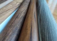 China Dark Walnut Wood Grain PVC Wrapping Film For Renew Cabinet Cover for sale