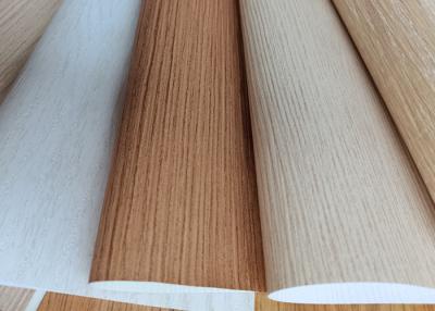 China Natural Wood Look Matte PVC Decorative Film For Furniture Renovation for sale