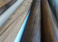 China Walnut Brown Wood Grain PVC Decorative Film For Plastic Windowsills for sale