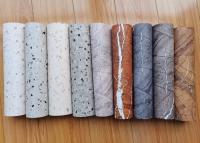 China Glossy Marble Design PVC Decorative Film For Vacuum Press Furniture Covering for sale