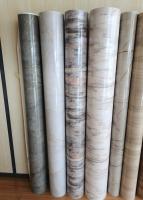 China 1400mm Glossy Marble PVC Film For Vacuum Membrane Press Applications for sale