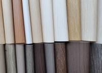 China Super Matte Wood Texture PVC Decorative Film For WPC Panel And Profile Wrapping for sale