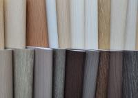 China PVC Decorative Film With Super Matte Wood Grain For Profile And WPC Panel Wrapping for sale