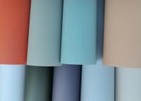 China Solid Color Soft Touch PVC Decorative Film For Vacuum Press And Membrane Doors for sale