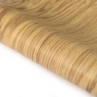 China Wood Pattern Self Adhesive PVC Foil Decorative Interior Vinyl Film For MDF for sale
