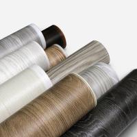 China Waterproof Digital Printing Wood Grain PVC Decorative Film For Furniture And Cabinet Decoration for sale