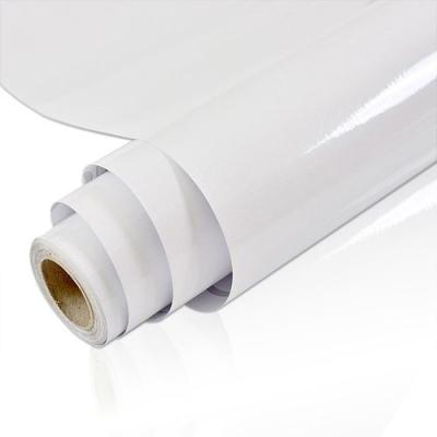 China Customizable Solid Color PVC Decorative Film For Lamination Semi-Gloss Finishes for sale