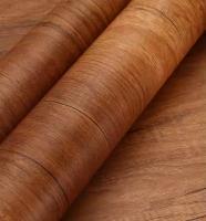 China Super Matte Wood Grain PVC Wrapping Foil For WPC Wall Panels Decoration for sale