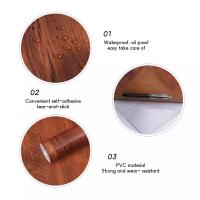 China Wood Grain Self-Adhesive Removable PVC Vinyl Film For Furniture Covering for sale