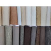 China Classic Wood Grain Design PVC Membrane Film For Cabinet Doors for sale