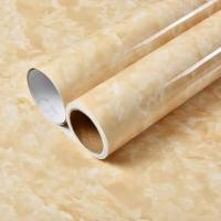 China Marble Effect High Gloss Self-Adhesive Vinyl Film For Countertop And Furniture Renovation for sale