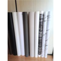 China Marble Effect PVC Decorative Film For Furniture , Cabinets And Wall Panels Customizable Designs for sale