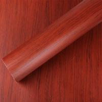 China Low MOQ Factory Price Self-Adhesive Wallpaper Furniture Sticker Vinyl Wood Grain PVC Film For Sale for sale