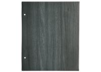 China Self-Adhesive Black Wood Effect PVC Decorative Film For Furniture Renovation for sale