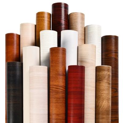 China DIY-Friendly PVC Decorative Film For Furniture Makeover  Matte Wood Grain Finish for sale