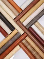 China Italy-Inspired Wood Grain PVC Decorative Film For Furniture Doors - Mixed Oil Finish for sale