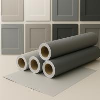 China Soft Touch Super Matte Solid Color PVC Lamination Film for Furniture and Doors for sale