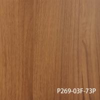 China Ultra Matte Realistic Wood Grain PVC Membrane Film For Kitchen Doors for sale