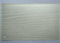 China White Painted Oak Heavy Emboss PVC Decorative Foil For Bathroom Door for sale
