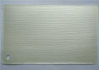 China White Painted Oak Heavy Emboss PVC Decorative Foil For Bathroom Door for sale