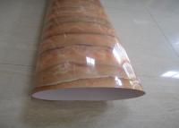 China Heating Resistant High Gloss PVC Film For Doors Marble Effect for sale