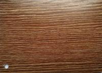 China Golden Oak Wood Grain PVC Membrane Foil For Doors Surface 0.35MM for sale
