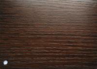 China 0.50mm PVC Membrane Foil For Furniture Surface Decoration Dark Wood Color for sale