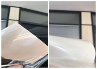 China Metallic Pvc Film Lamination Decorative High Gloss White Kitchen Cabinet for sale