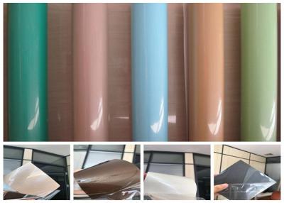 China Metallic Glossy Self Adhesive Interior Film For Renovating Walls Furniture for sale