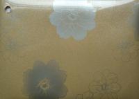 China Flower Printed Self Adhesive Pvc Film 0.15mm 0.2mm Kitchen Cabinet for sale