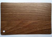 China Self Adhesive Lamination PVC Wood Grain Foil Walnut Wooden for sale