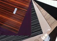 China 0.10mm High Gloss Pvc Laminate film For Furniture Kitchen Doors for sale