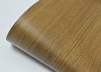 China Wood Grain Decorative Pvc Membrane Foil For Furniture Cabinet Doors for sale