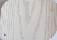 China High Glossy White PVC Wood Grain Foil Decor For Cabinet Doors for sale
