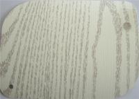 China Yellow Wooden Finish Pvc Vinyl For Wall Waterproofing WPC Panel for sale
