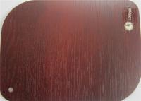 China Non Adhesive Wood Grain PVC Decorative Film Foil Curtain Pipe Wrap for sale