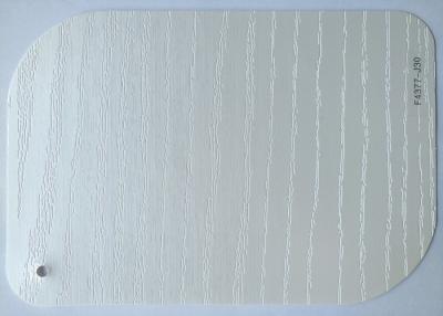 China White Painted Oak Embossing PVC Decorative Foil For Furniture Surface for sale