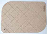 China Rhombus Embossed PVC Decorative Film For MDF Surface ROHS for sale