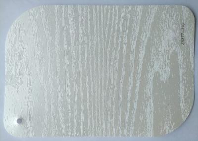 China White Color Wood Texture PVC Membrane Foil For Furniture Surface Decoration for sale