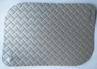 China Silver Color Embossed PVC Decorative Foil 0.50mm Thickness for sale