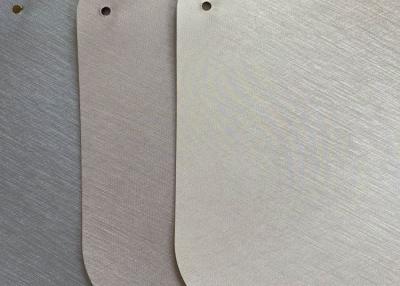 China Silver Brushed Embossed PVC Decorative Foil Roll Fireproof 3D Embossed for sale
