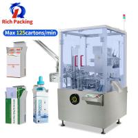 China Continuous Automatic Cartoning Machine Pharmaceutical For Horizontal Box Packing Blister for sale