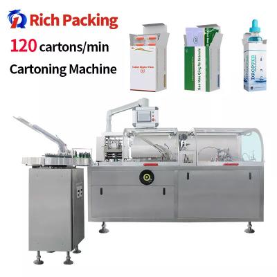 China Automatic Cartoning Machine Packaging Sachet Blister Sheet Bottle Tube for sale