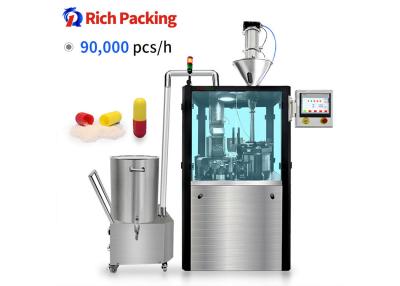 China 5.5KW Automatic Capsule Filling Machine With PLC Control System for sale